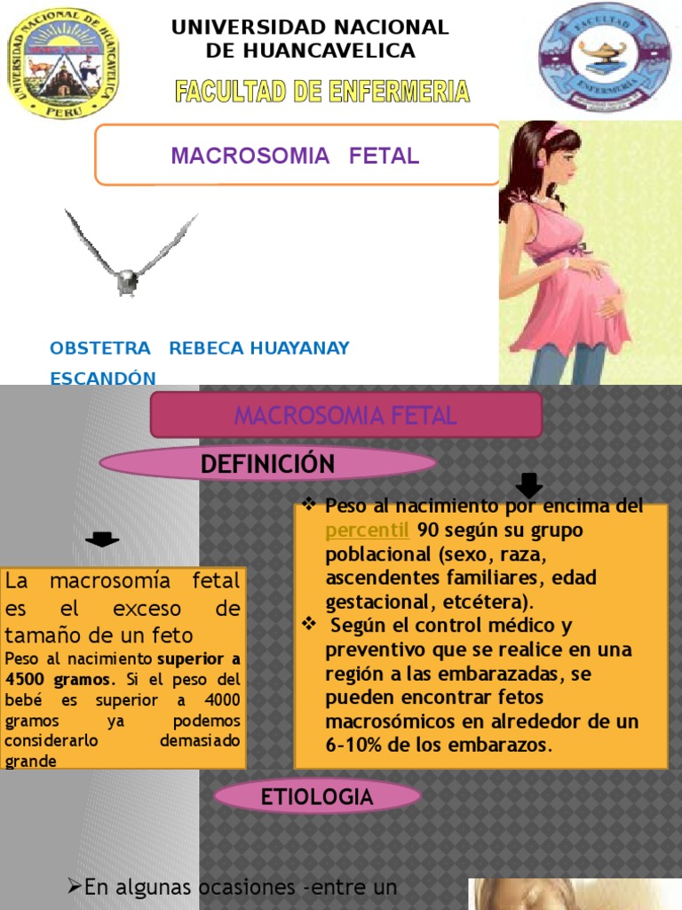 Macrosomia Fetal Ok | PDF | El embarazo | Diabetes mellitus