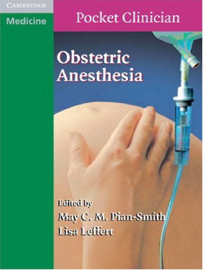 Obstetric Anesthesia | PDF | Medicine | Drugs