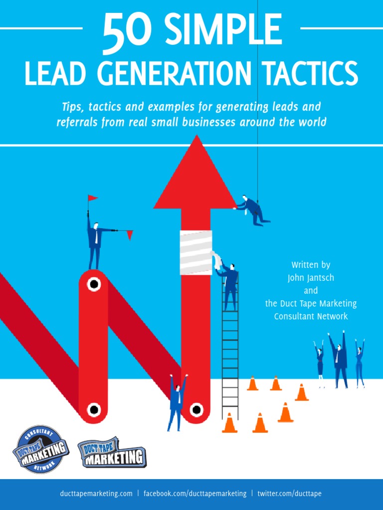 Lead Generation Tactics | PDF | Facebook | Marketing