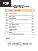 Electrical Specification PDF | PDF | Electrical Wiring | Specification ...
