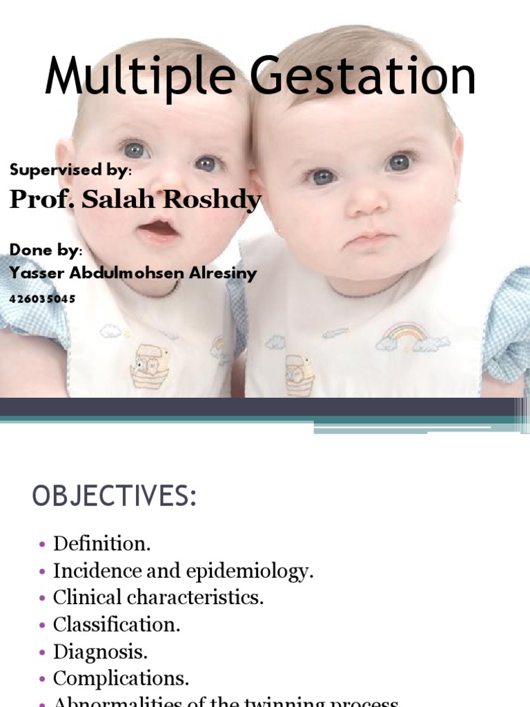 Multiple Pregnancy | PDF | Multiple Births | Twin
