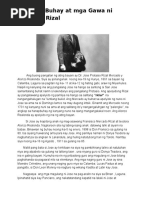 Pag-Aaral Ni Rizal Sa Ateneo | PDF