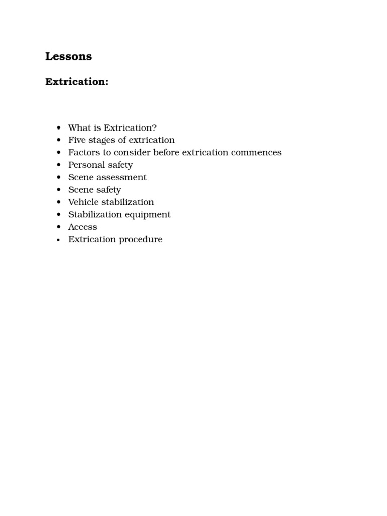 Lessons | PDF