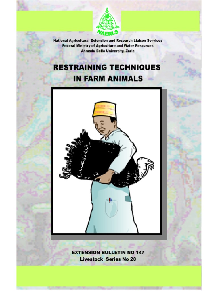 Restraint Farm Animals | PDF | Sheep | Livestock