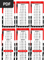 Comprehensive Sifir Table 1-100 | PDF