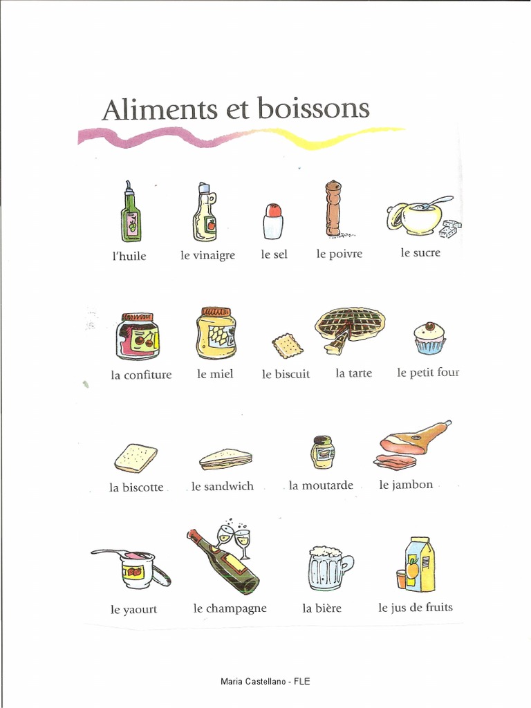 15-Aliments Et Boissons | PDF | Nourritures | Préparation de nourriture ...
