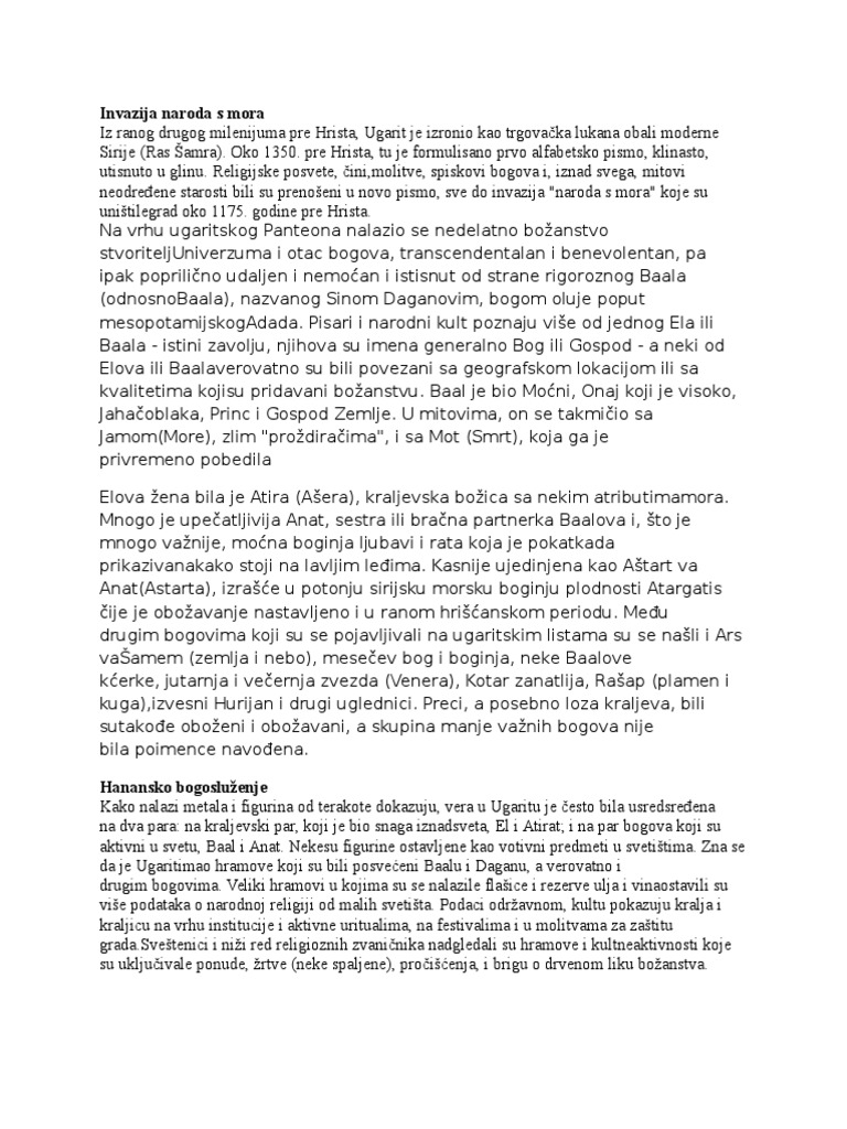 Hananska Religija Sa Neta | PDF