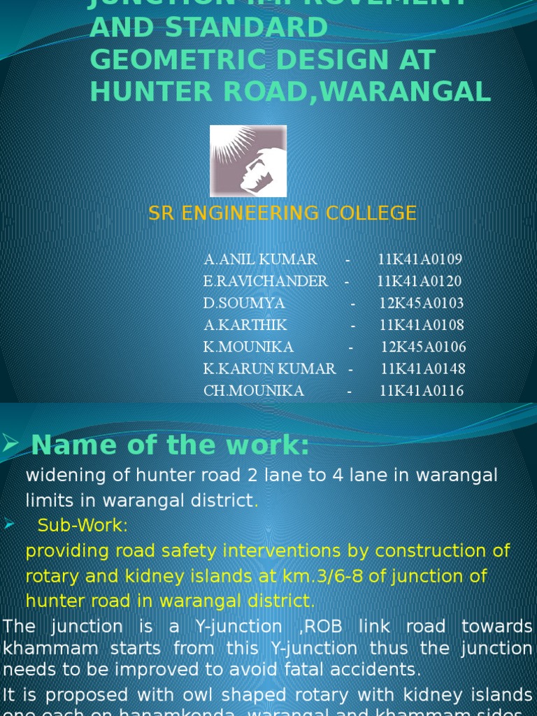 Design of Rotary | PDF | Traffic | Intersection (Road)