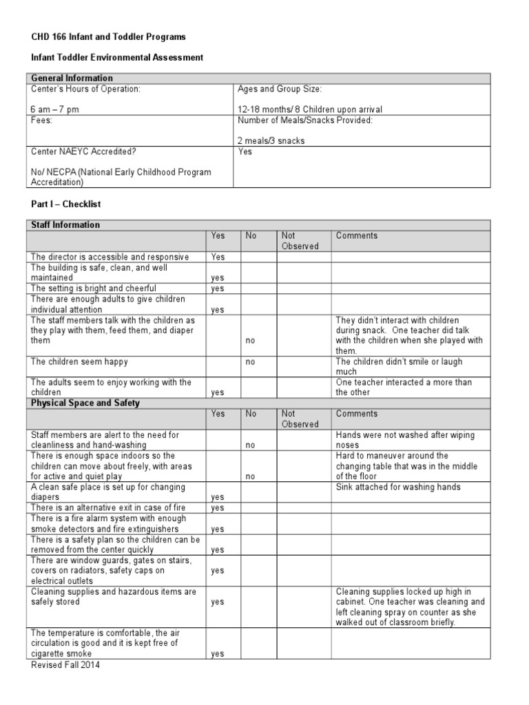 NAEYC Classroom Assessment Insights | PDF | Toys | Classroom
