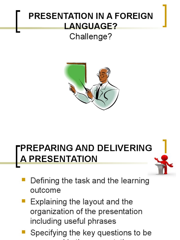 Effective Foreign Language Presentation Tips | PDF | English Language ...