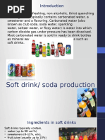 Pepsi Co Manufacturing Process | PDF | Drink | Carbonated Water