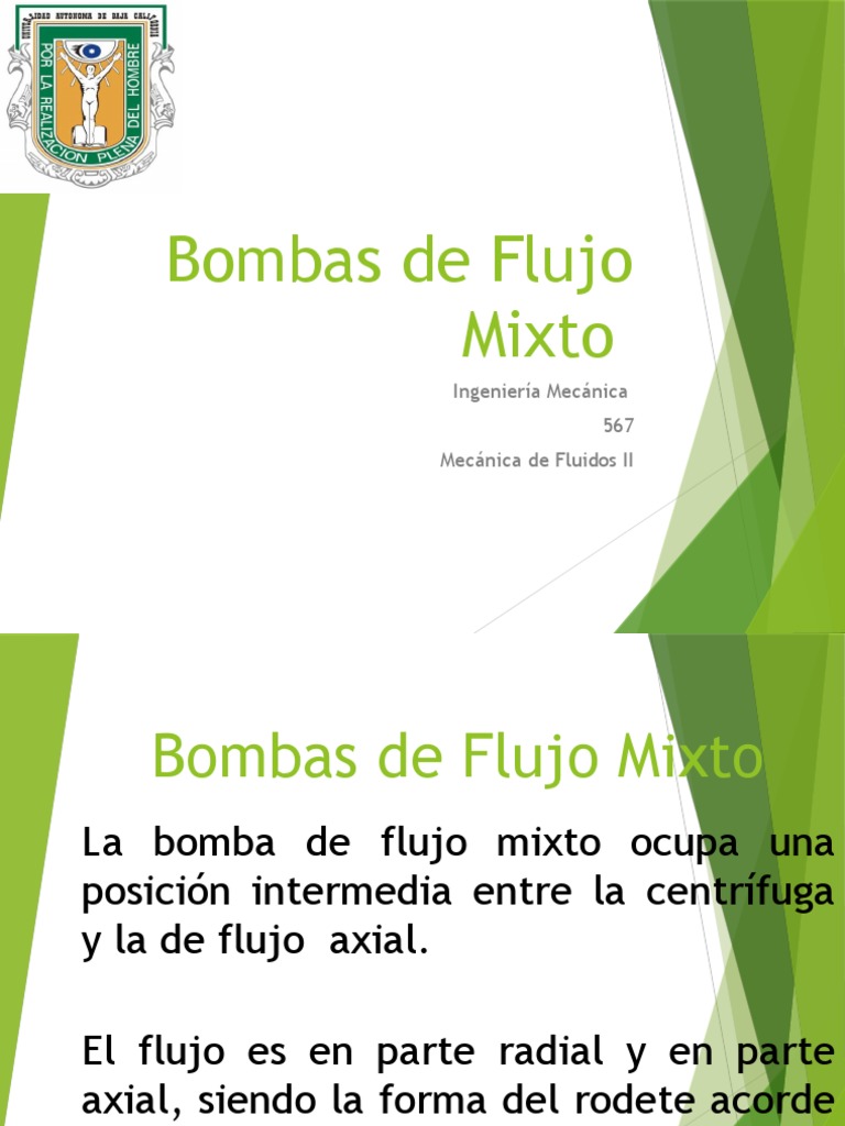 Comprendiendo las bombas de flujo mixto: sus características, partes y ...