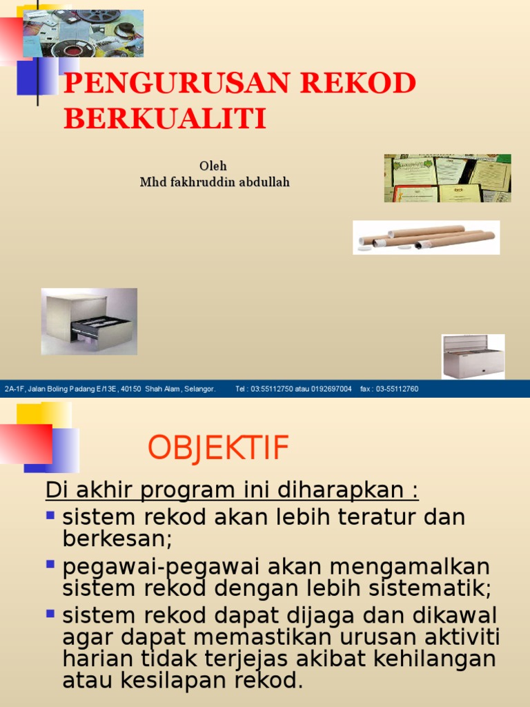 Sistem Rekod | PDF