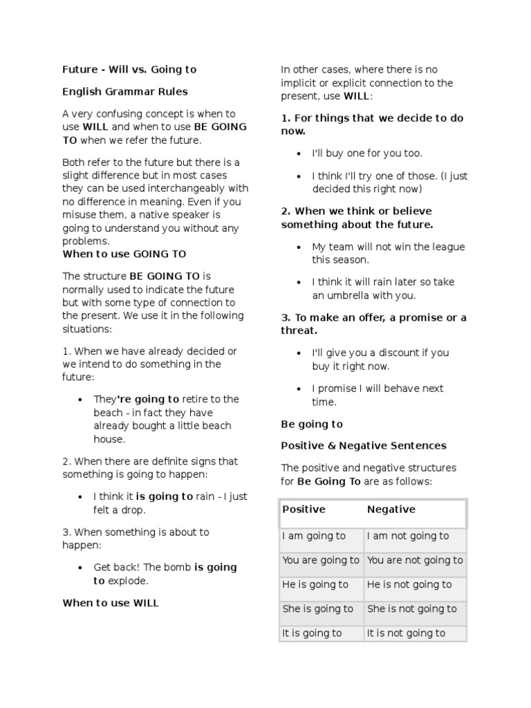 Future Tense Notes | PDF | Grammatical Tense | Verb