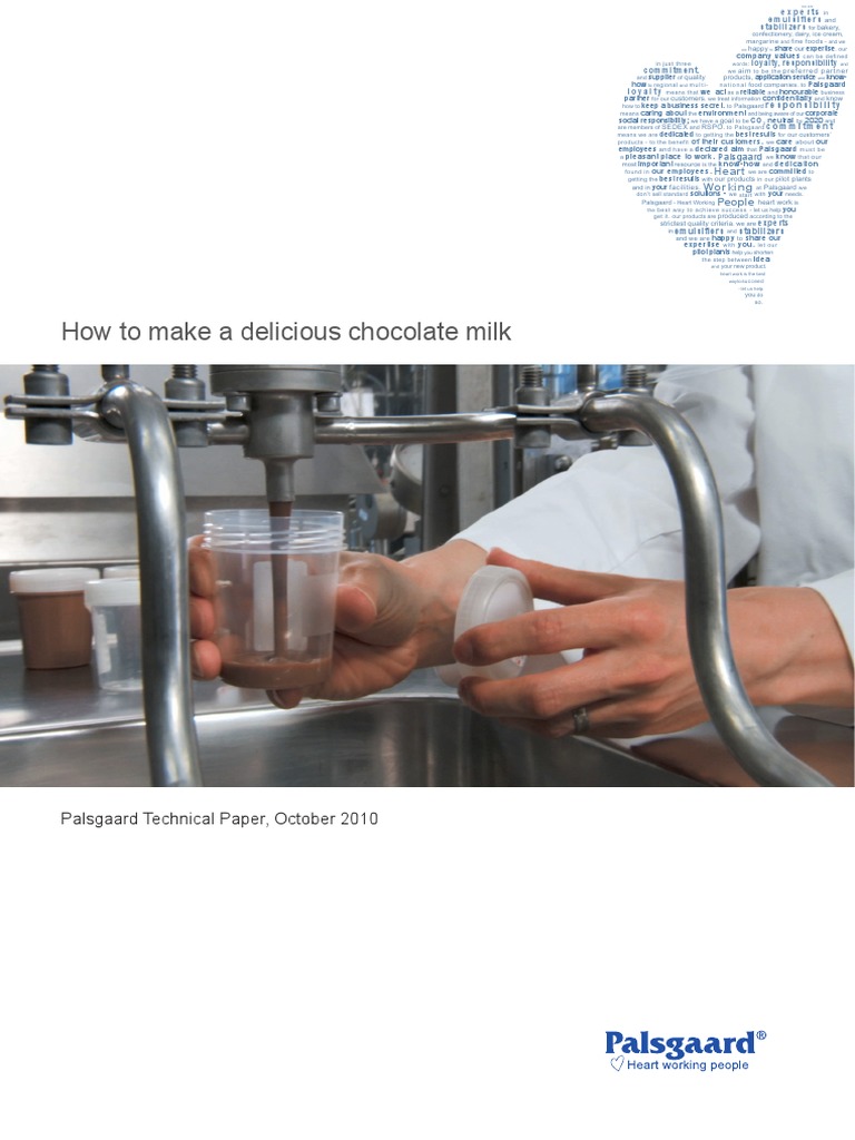 How To Make A Delicious Chocolate Milk PDF | PDF | Milk | Chocolate