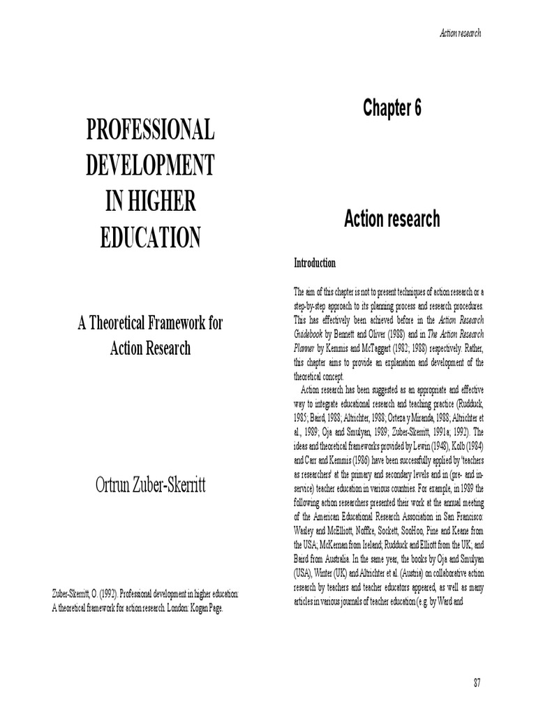 Action Research Chapter 6 | PDF | Action Research | Scientific Method