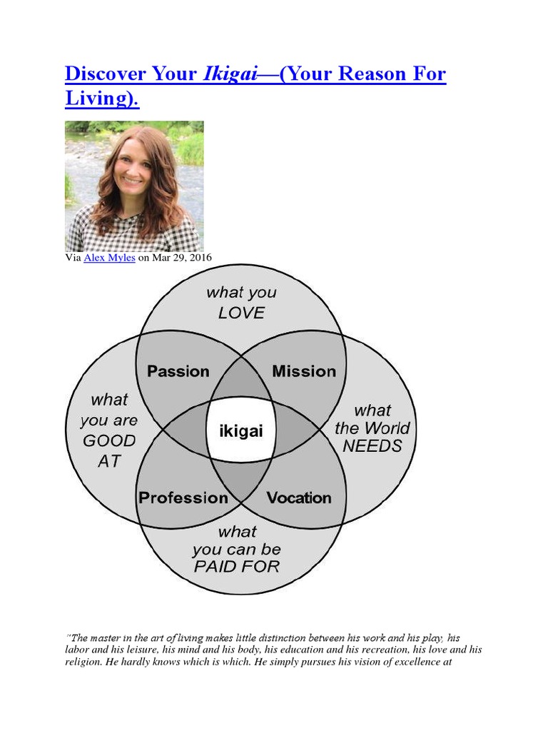 Finding Purpose and Meaning: Understanding Ikigai and Discovering Your ...
