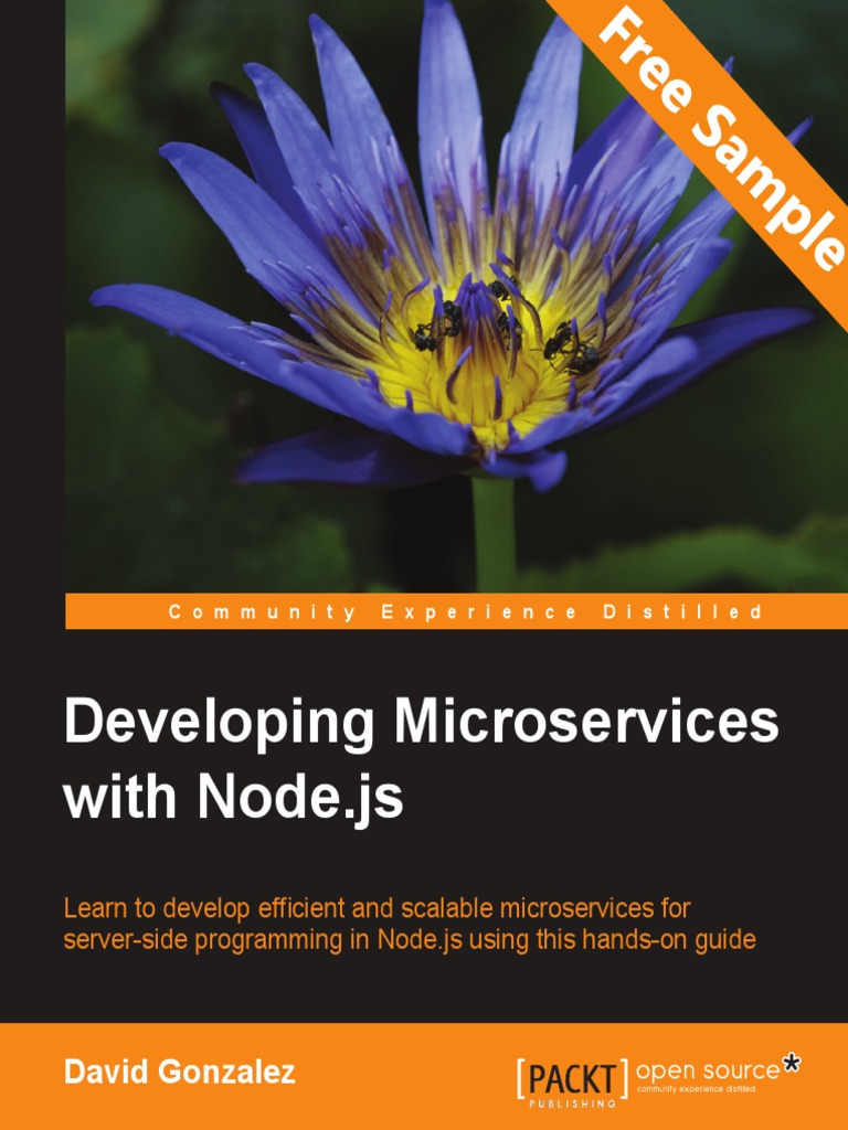 Developing Microservices With Node - Js - Sample Chapter | PDF | Java Script | Database Transaction