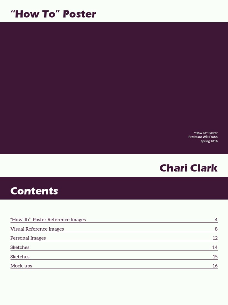 How to Create a Poster Design | PDF | Leisure