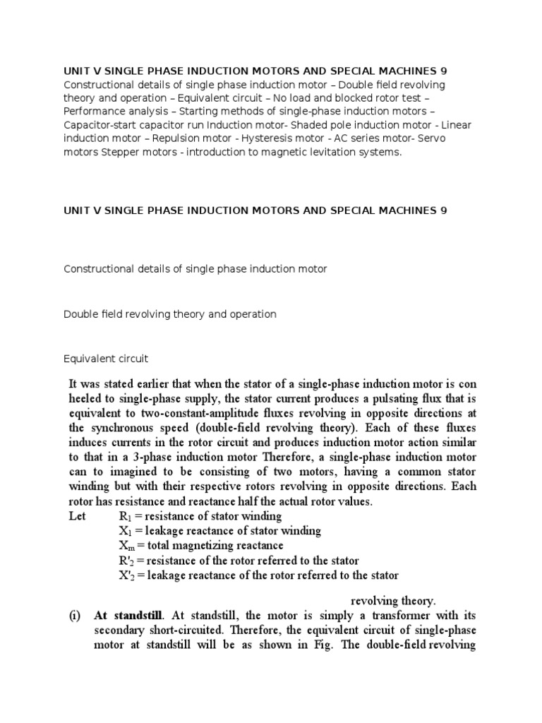Unit V Em2 | PDF | Force | Electrical Engineering