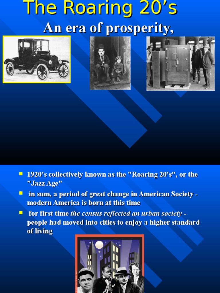 Overview of the Roaring Twenties | PDF | Travel | History