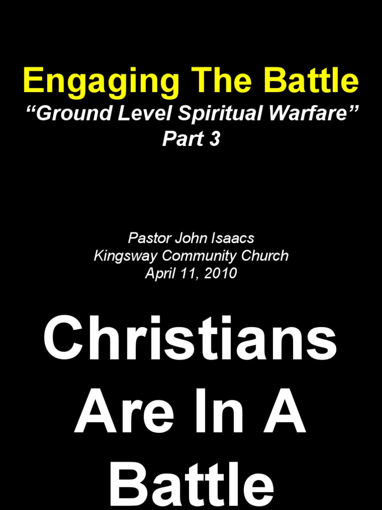 Engaging The Battle: "Ground Level Spiritual Warfare" | PDF | Satan ...