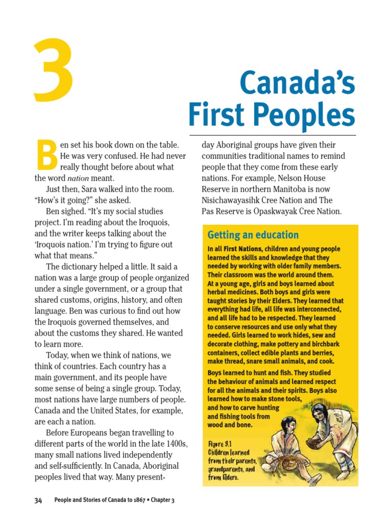 Canadas First People | PDF | Inuit | First Nations