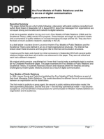 Grunig & Hunt - Managing Public Relations | PDF