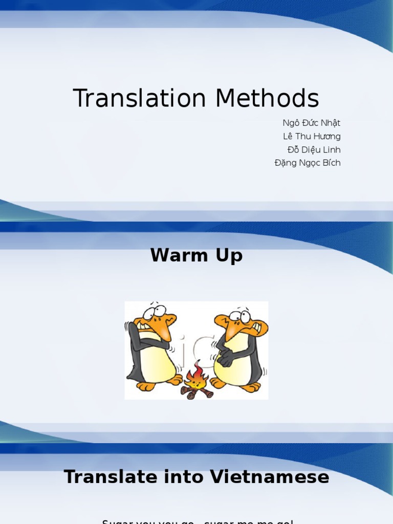 13E16 - Unit 3 - Translation Methods | PDF | Vietnam | Vietnam War