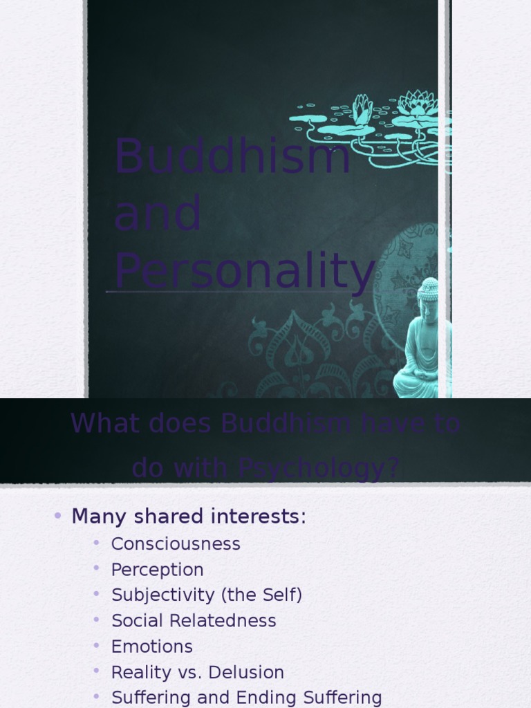 Buddhism and Personality | Noble Eightfold Path | Dukkha