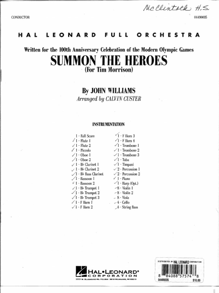 Williams Score | PDF