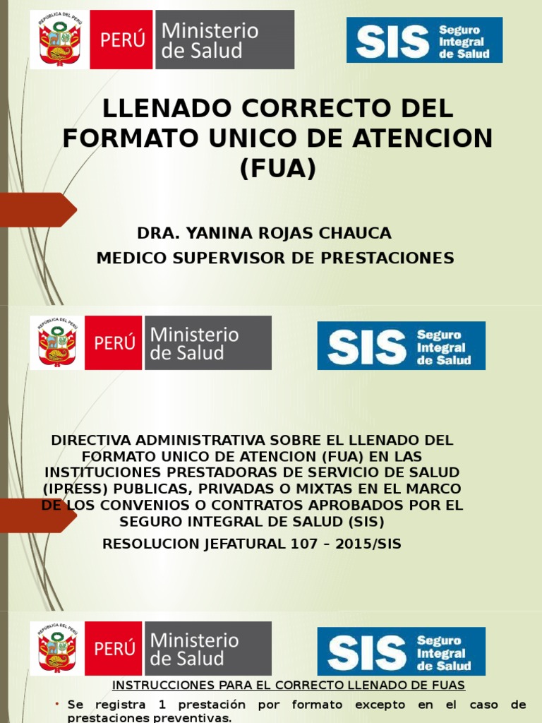 Llenado de Fuas | PDF | Infantes | Historial médico
