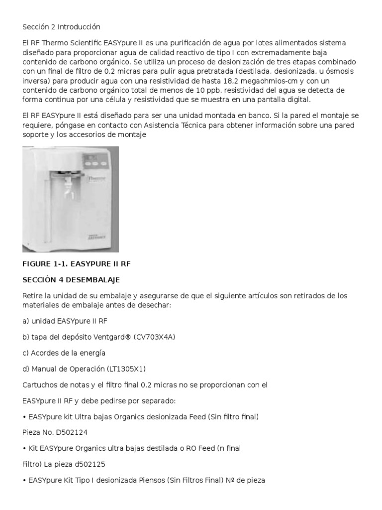 Manual de Uso | PDF | Enchufes y tomas de corriente alterna | Agua