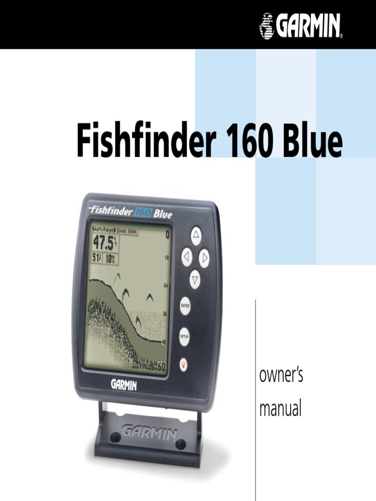Fishfinder Garmin 160 PDF | PDF | Sonar | Fuse (Electrical)