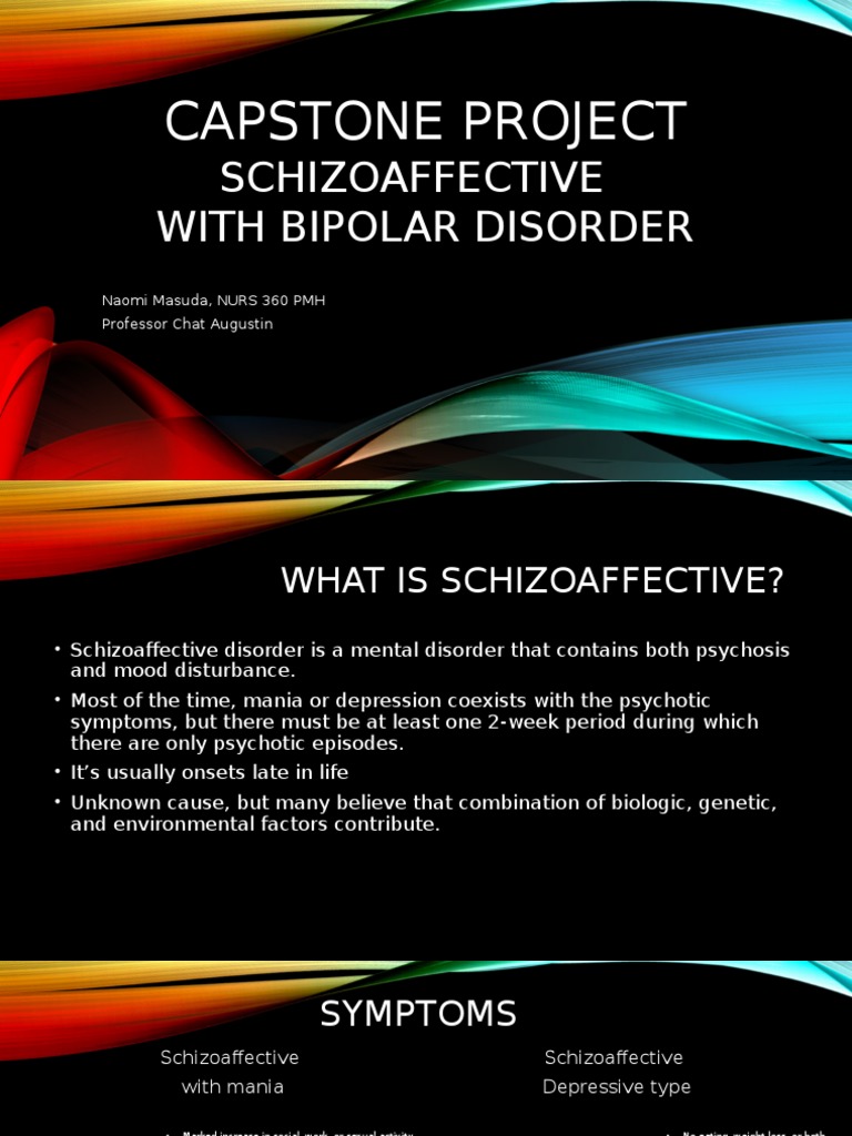 Schizoaffective Disorder: Case Study Insights | PDF | Bipolar Disorder ...