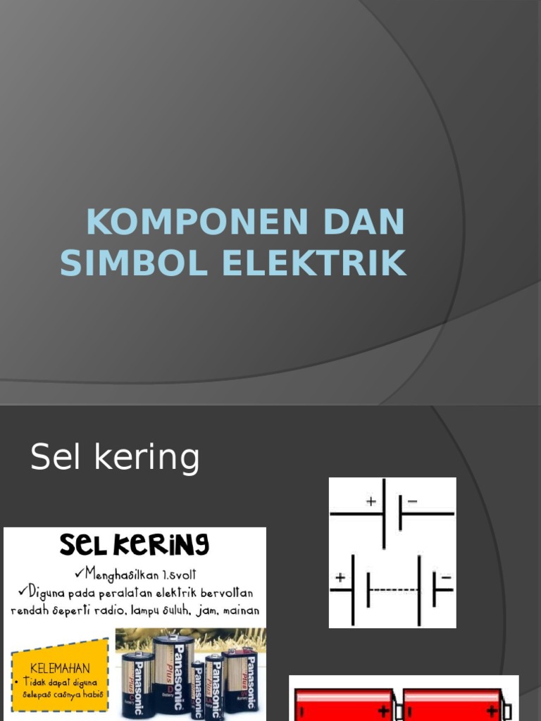 Komponen Dan Simbol Elektrik | PDF