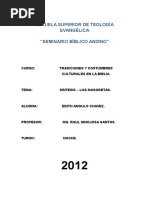 La Función de Los Masoretas y Las Características | PDF