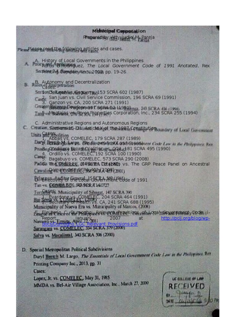 Pubcorp Syllabus | PDF | Justice | Crime & Violence