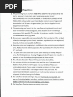 Memo Notice For Pool Maintenance | PDF | Home & Garden