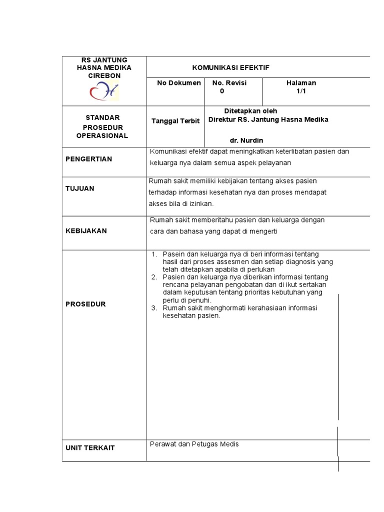 Spo Komunikasi Efektif | PDF | Sains & Matematika