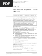 Exam Paper MST125 2016F1 | PDF | Eigenvalues And Eigenvectors ...