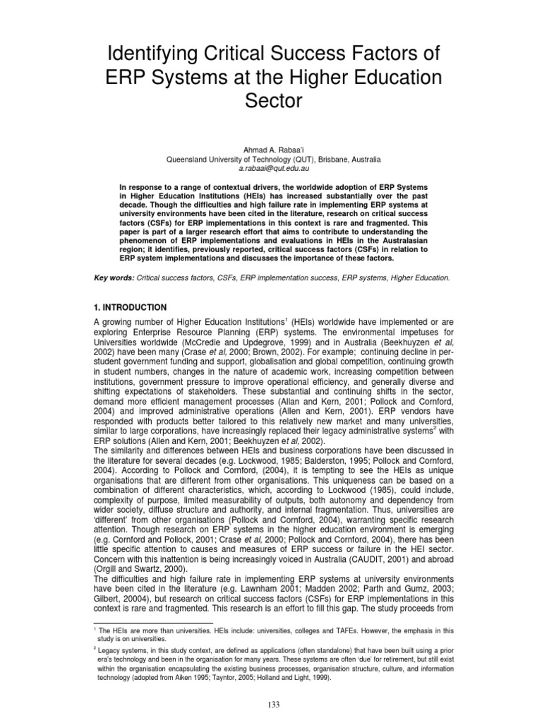 Ewic Iict09 S5paper2 | PDF | Enterprise Resource Planning | Business ...