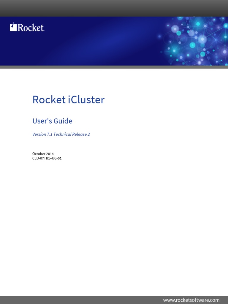 Icluster UserGuide V71TR2 | PDF | Computer Cluster | Replication ...