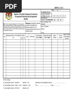 JKKP 8 Occupational Safety Form | PDF | Working Time | Labor