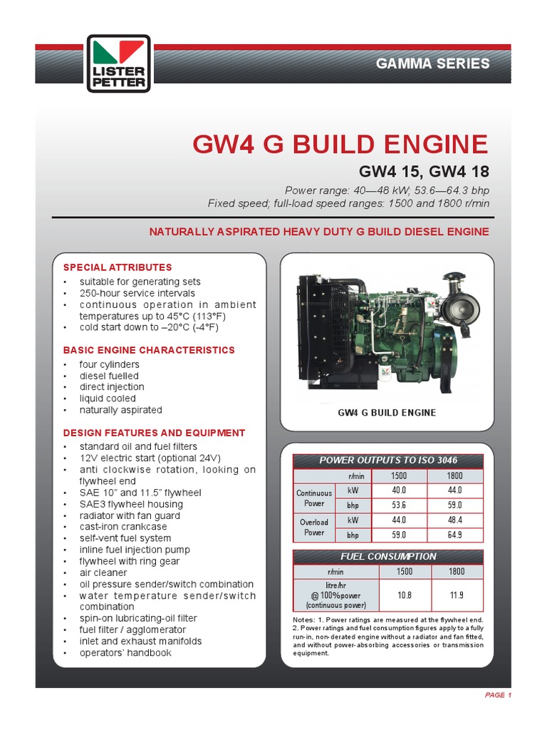 Gw4 G Build Engine | PDF | Engines | Fuel Injection
