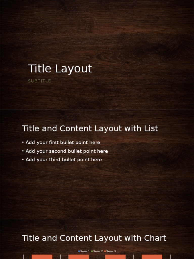 Title and Content Layouts Overview | PDF