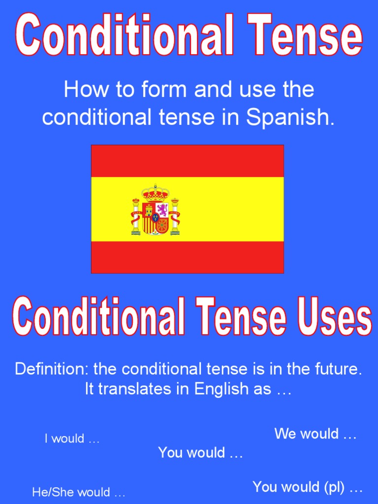Conditional Tense - Spanish | PDF