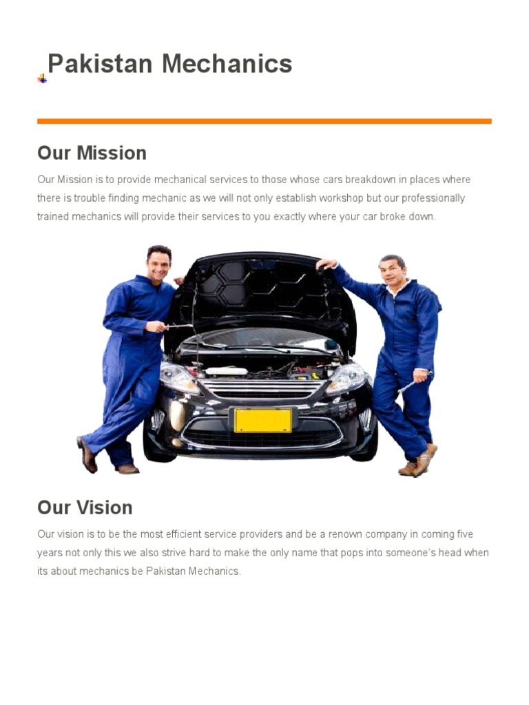 Pakistan Mechanics | PDF | Ignition System | Transport