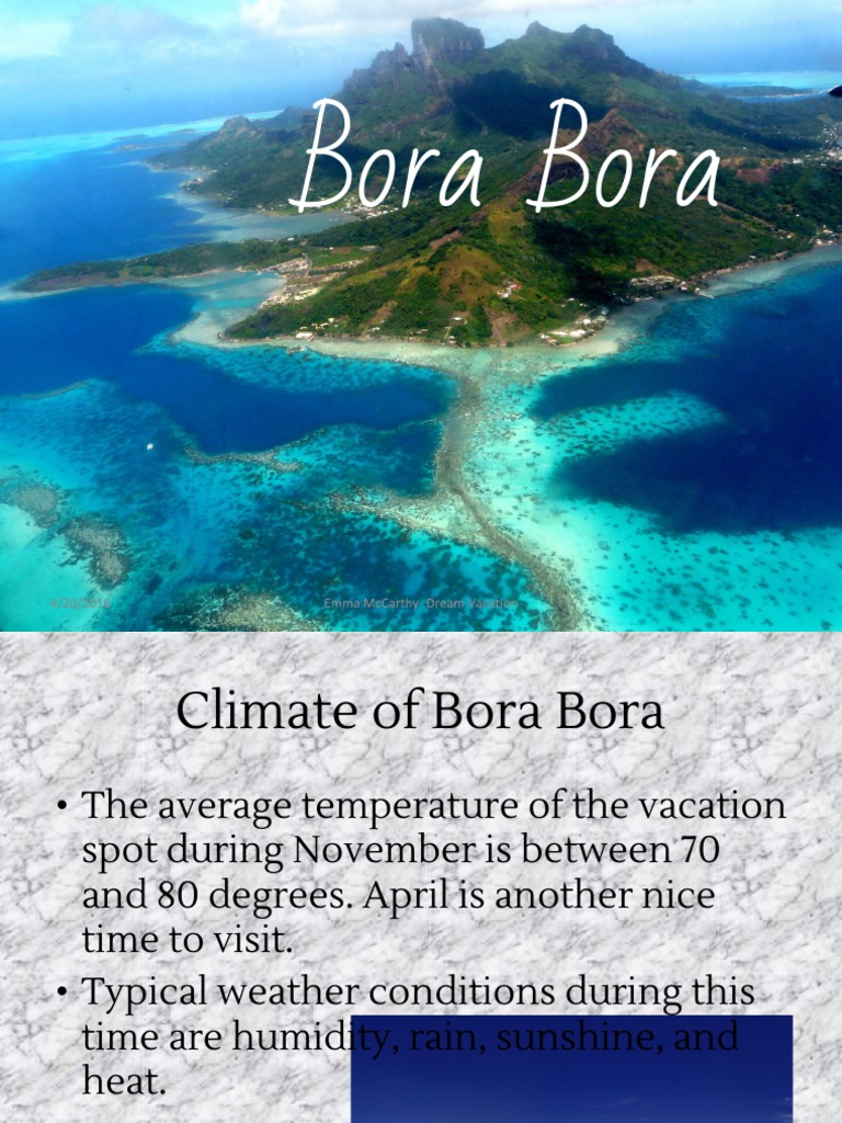 Bora Bora Presentation | PDF | Meteorology | Earth Sciences