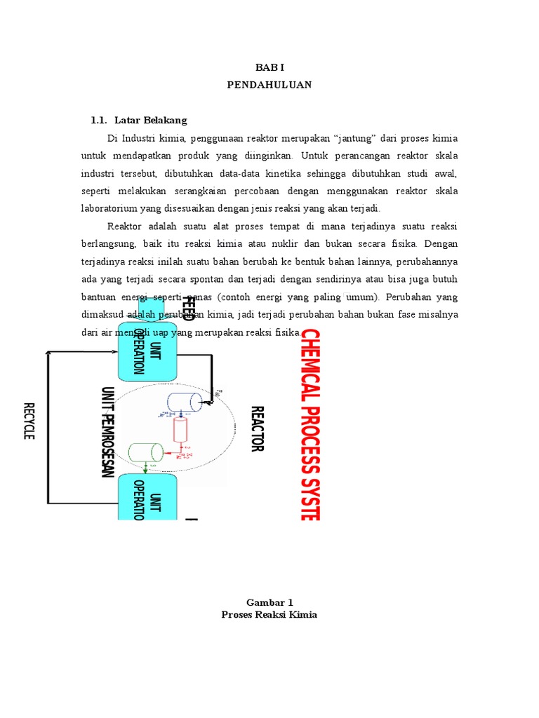 Perancangan Alat Proses (Reaktor) | PDF